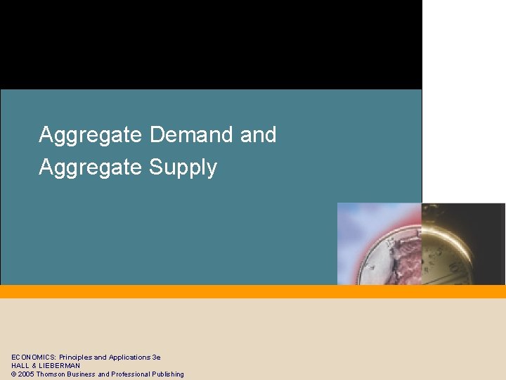 Aggregate Demand Aggregate Supply ECONOMICS Principles and Applications