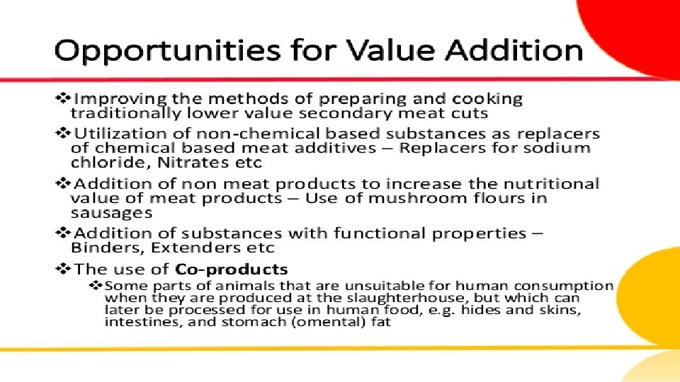 Value Added Meat Products By Dr SUSHMA KUMARI