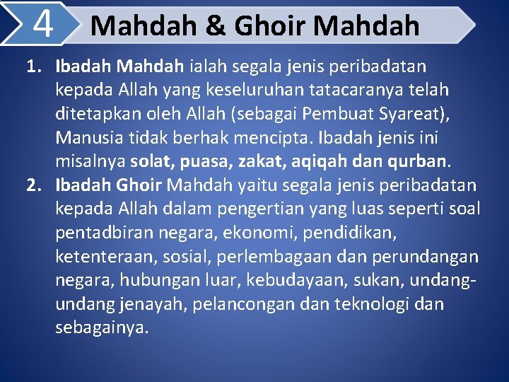 IBADAH A B C Pengertian Dan Jenis Ibadah