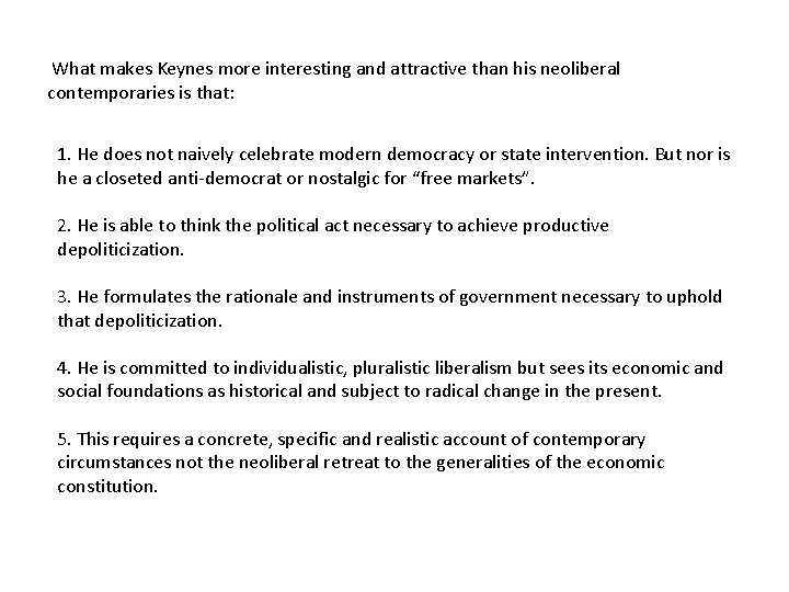 Keynes and the calculations of liberalism Adam Tooze