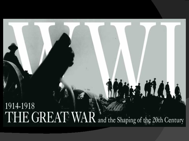 Ch 16 Sec 1 The Road to WWI