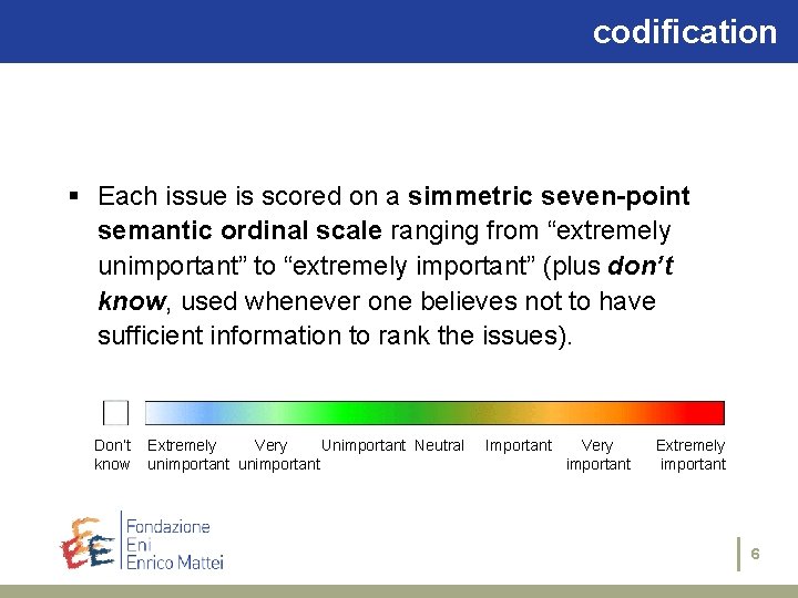 WP 02 Water issues questionnaire analysis Barbara Del