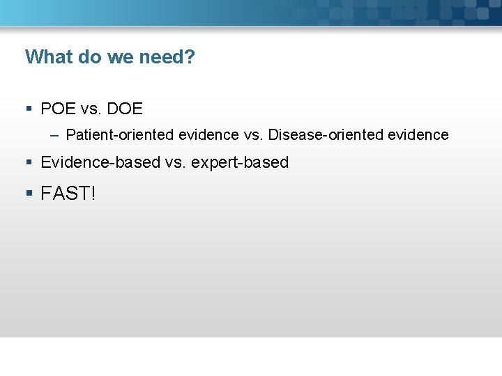 The Right Tool for the Job Teaching Learners