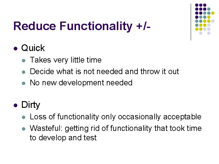Program Reduction Focusing on Compaction Benjamin J Fruchter