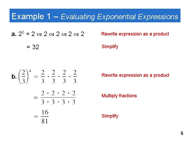 1 5 Exponents and Properties of Real Numbers