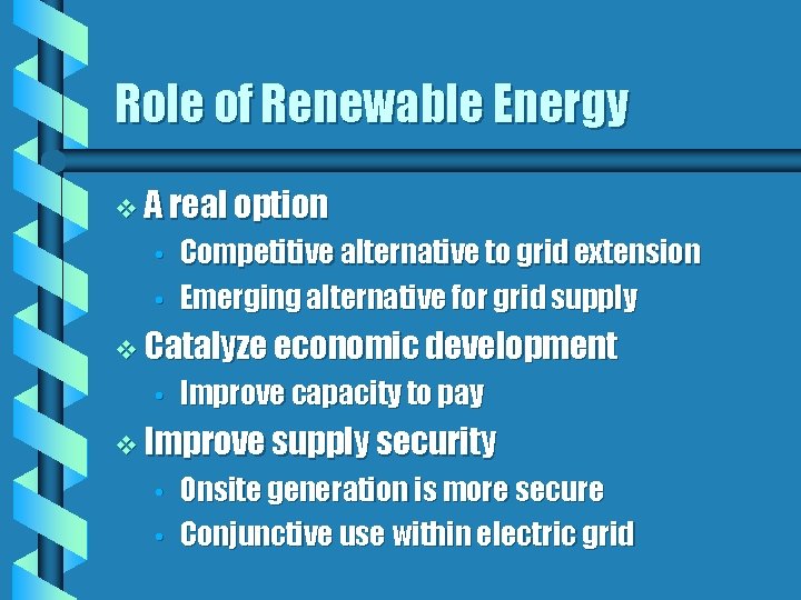Technology Development in Renewable Energy Bert Dalusung Preferred