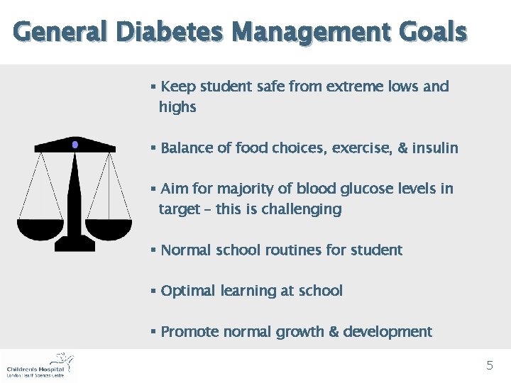 The Student with Diabetes Agenda Types of diabetes