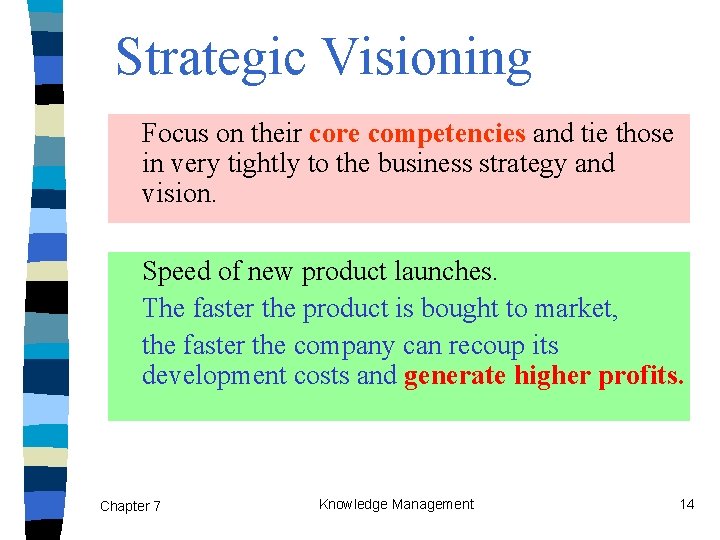 Chapter 7 Align Knowledge Management and Business Strategy