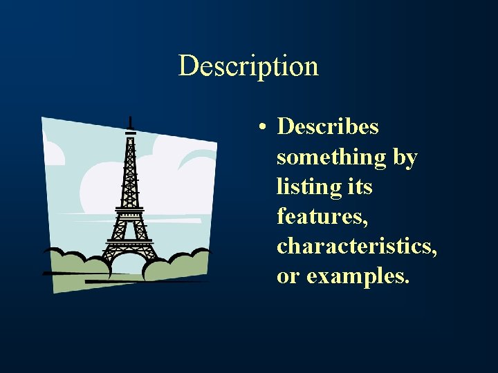 Understanding Text Structures What is a text structure