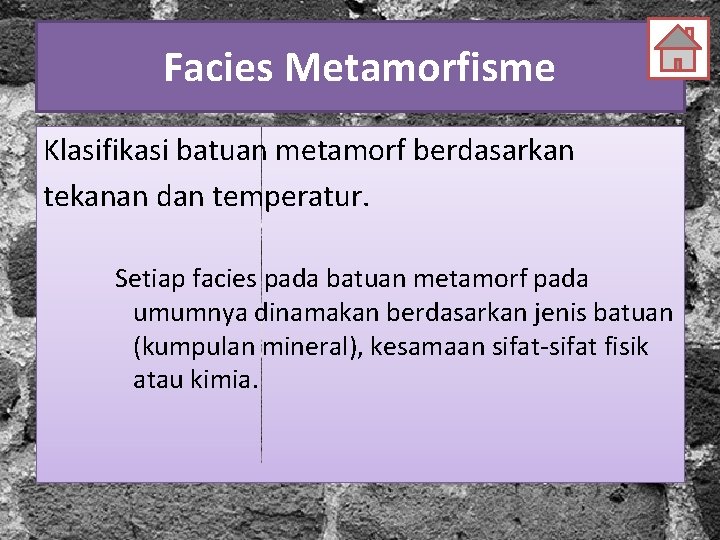 BATUAN METAMORF Kelompok 6 Kelas B NAMA KELOMPOK
