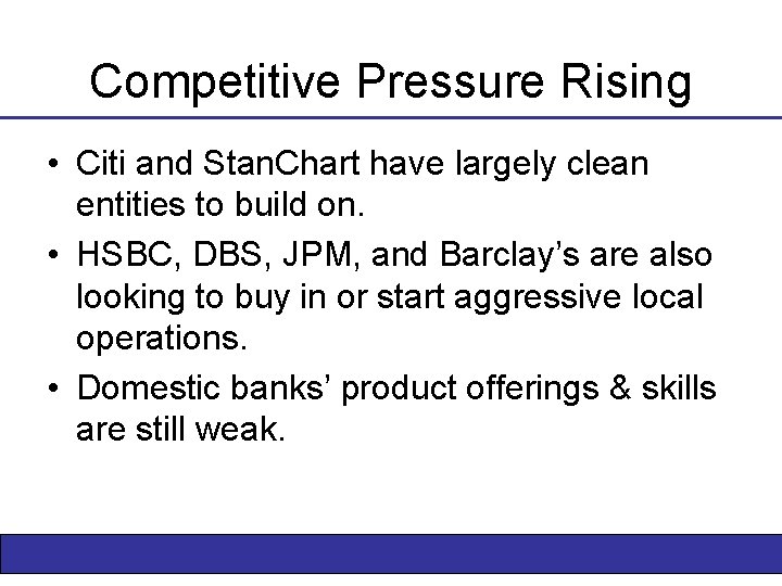 The Korean Banking Sector Are we there yet