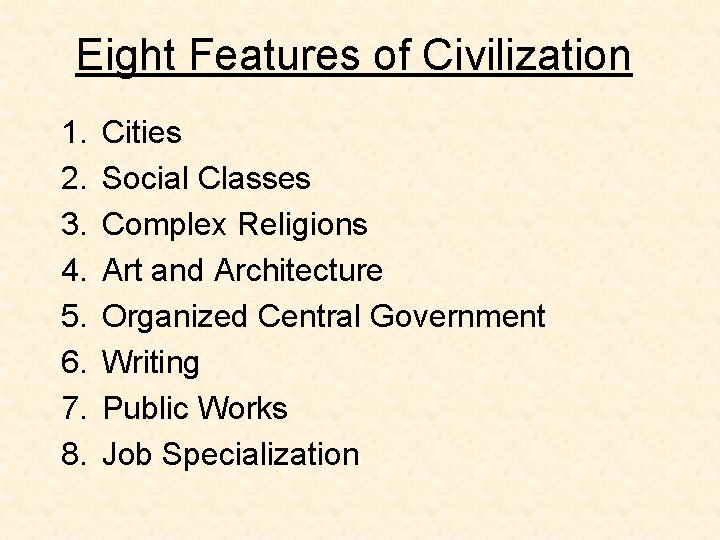 Bell Ringer Take out 5 themes of Geography