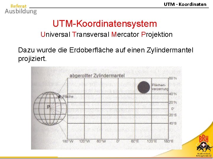 Koordinaten Referat Ausbildung Um die Lage eines Punktes
