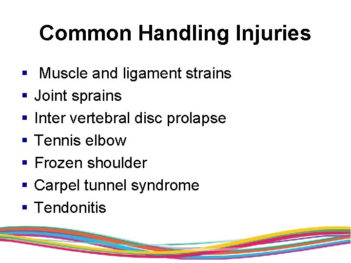 Moving Positioning and Falls Management of People Defining