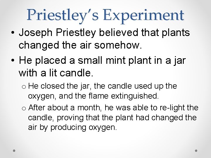 Photosynthesis Introduction to Biology How does a tree