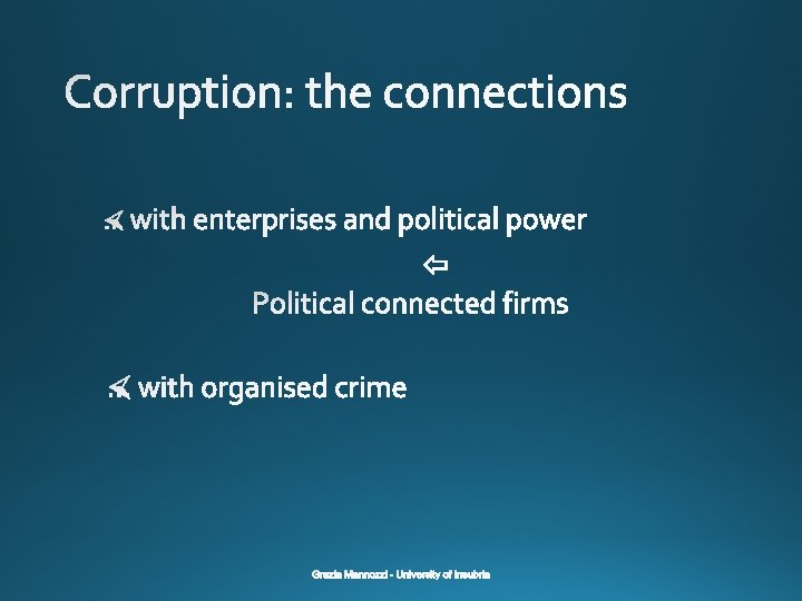 Corruption e criminological perspective Which is the best