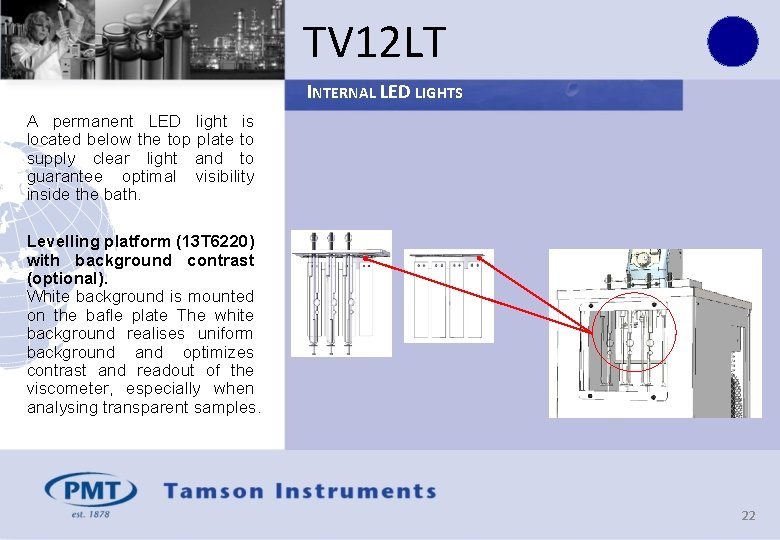 Manual Kinematic Viscosity Bath Tamson TV 12 LT