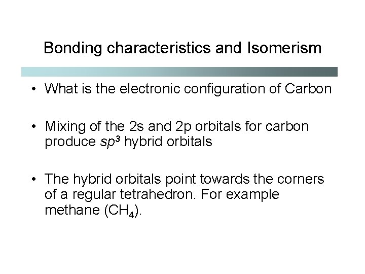 Organic Compounds Alkanes Dr Sean Bonness Chemistry Department