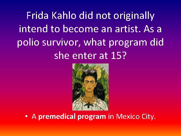Fun Facts about Frida Kahlo How much do