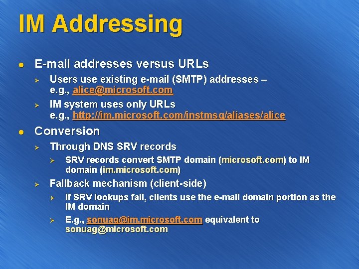 Modern Services of Data Network Part II Software