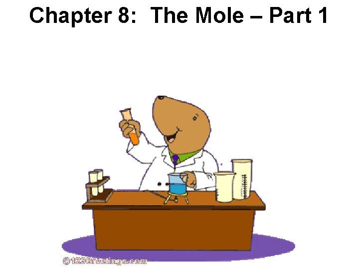 Chapter 8 The Mole Part 1 What is
