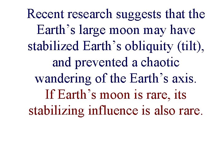 Lecture 34 Exobiology Life Elsewhere in the Universe
