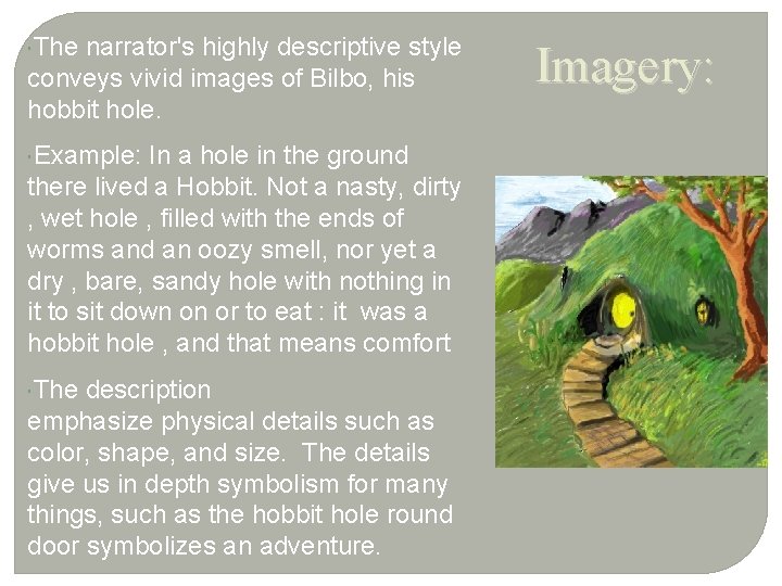 The Hobbit by J R R Tolkien Background