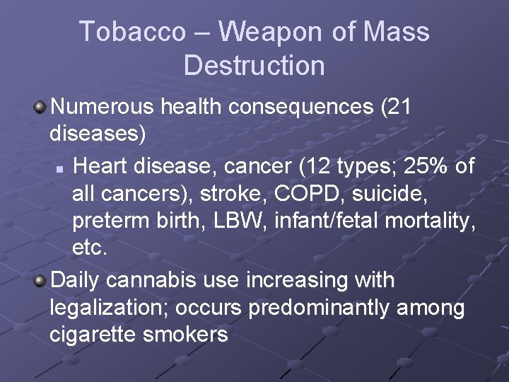 Tobacco Health Effects Costs WHO Treaty Academia and