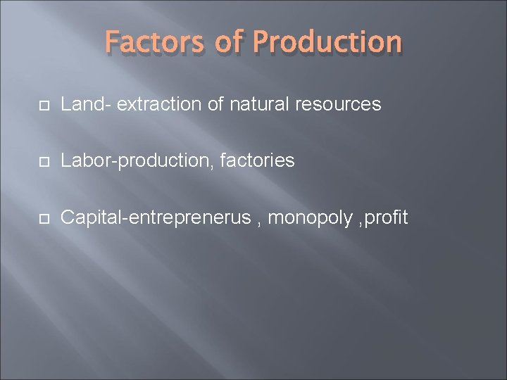 Industrialization BELL WORK Write a letter to your
