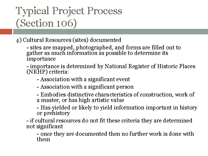 BLM CULTURAL RESOURCES PROGRAM Erin Leifeld Field Office