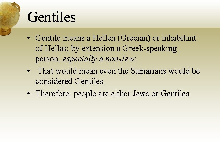 The Ethnic Division I Cor 10 32 Biblical