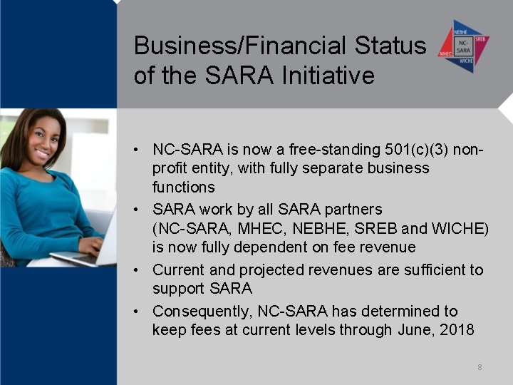 SARA State Authorization Reciprocity Agreement for Distance Education