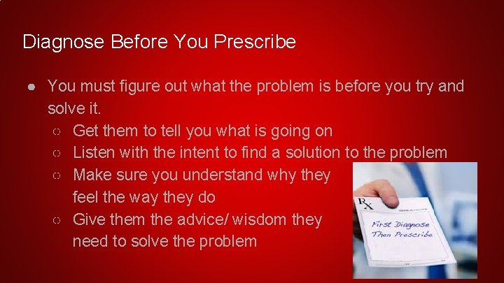 Habit 5 Seek First to Understand Then to