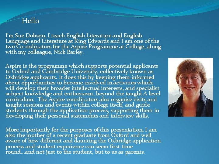 Applying to Oxbridge A Quick Guide for Parents