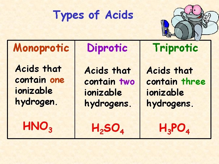 Lecture 19 A Properties of Acids Bases Properties