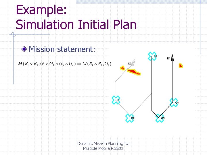 Dynamic Mission Planning for Multiple Mobile Robots Barry