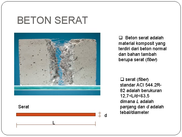 TEKNOLOGI BAHAN BANGUNAN TEKNOLOGI BETON KHUSUS Nastin 1