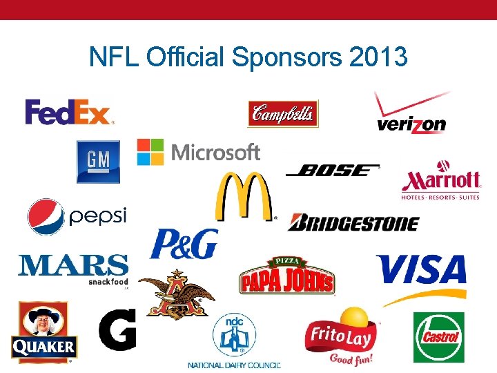 NFL SPONSORSHIP PROPOSAL PRESENTED TO WEBER Melissa De
