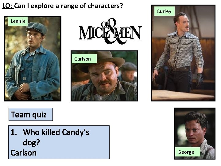 Teacher notes The class have to be divided