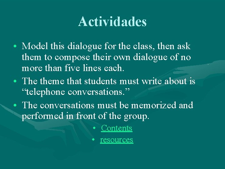 Using Authentic Materials and Realia in the Secondary