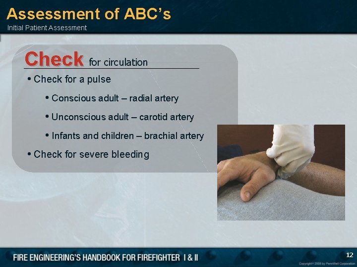 Introduction MissionOrganization of the Fire Service First AidCPR