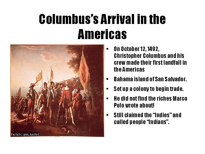 Unit 2 Lesson 2 Spanish ExplorationColumbus Christopher Columbus