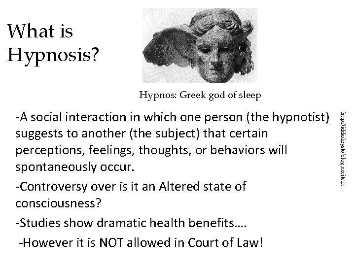 Aim To what extent should hypnosis be used