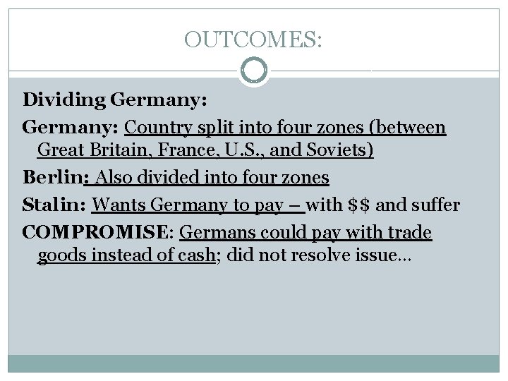 Origins of the Cold War B 3 You