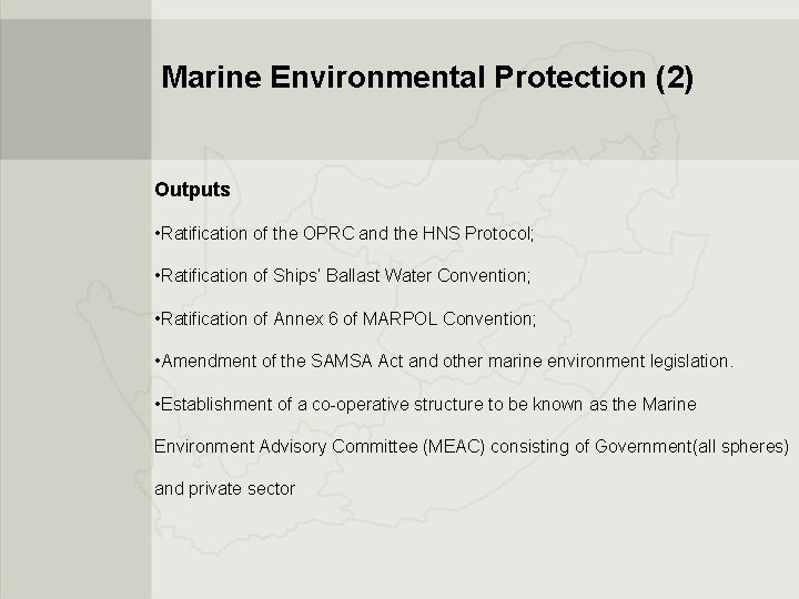 Maritime Transport Regulation The Five Years Ahead Presentation