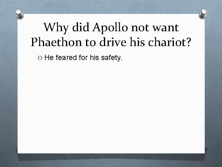 Greek Mythology Review Chariot of the Sun Callisto