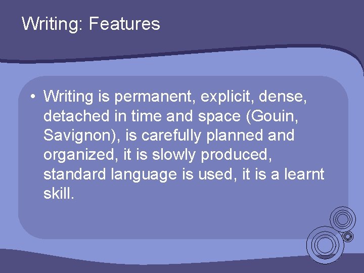 Teaching the Skills Components of Language Linguistics and