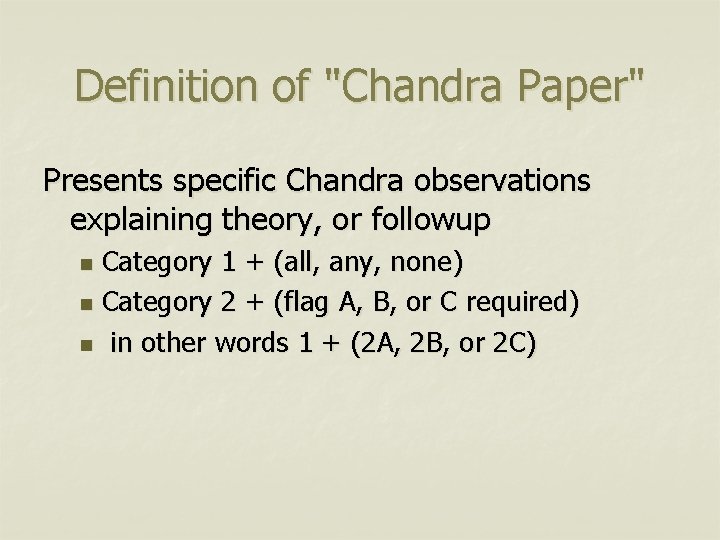 Tracking Chandra Science Productivity Publication Metrics Paul J