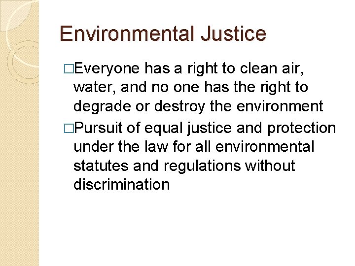 Environmental Pollution Chloe Schaefer Beth Himburg Sustainable Urbanism