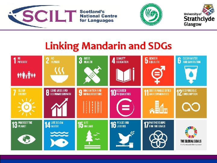 Linking Mandarin and SDGs Planning You can plan